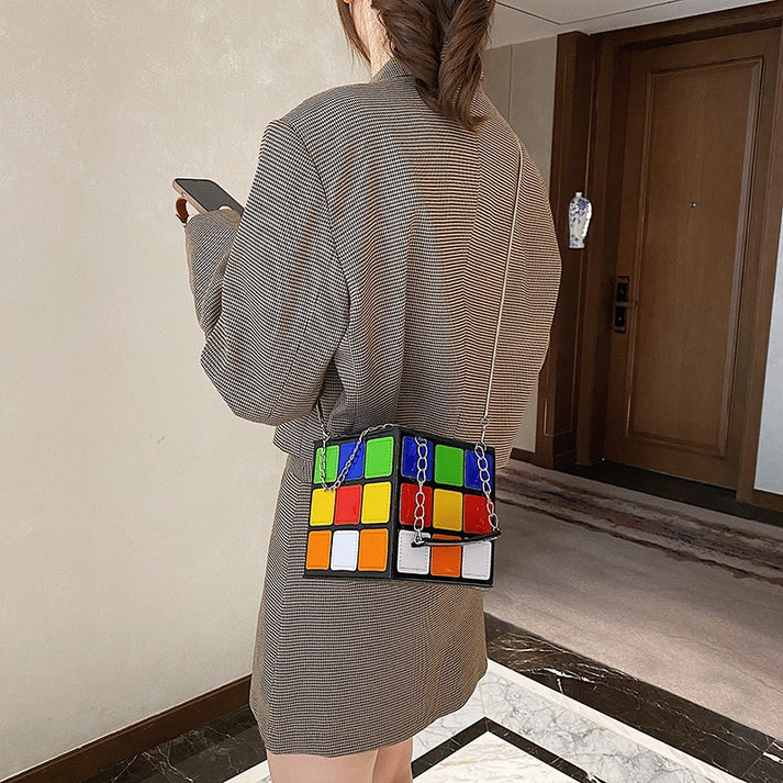 Rubik's Cube Purse Bag – The Official Strange & Creepy Store!