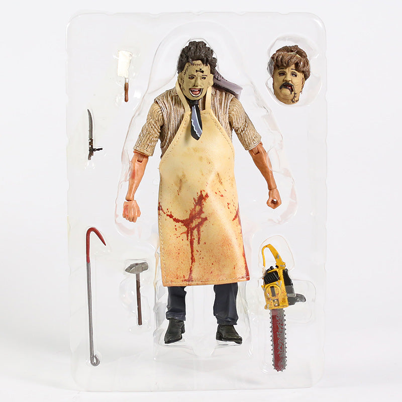 7" 18cm New in Box Leatherface Figure – The Official Strange & Creepy ...