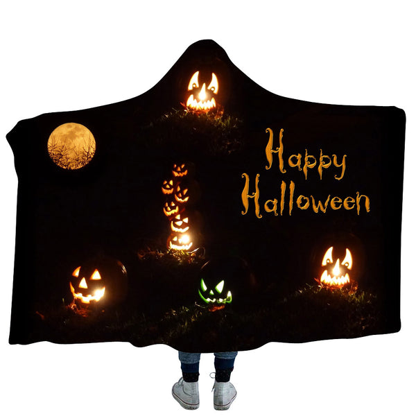 Halloween Hooded Blanket – The Official Strange & Creepy Store!
