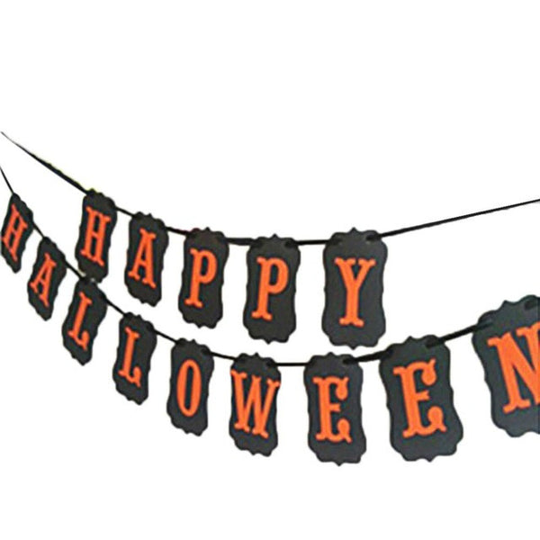Halloween Decoration Happy Halloween/Trick or Treat Banner – The ...